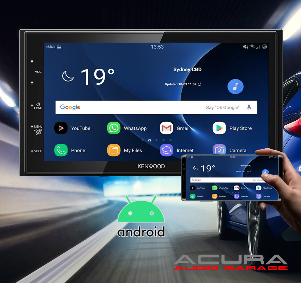 Acura TL MDX TSX Kenwood Apple CarPlay Complete Radio Kit - Mobile Max ...