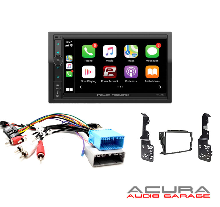 Acura TL MDX TSX Power Acoustik Apple CarPlay Complete Radio Kit ...