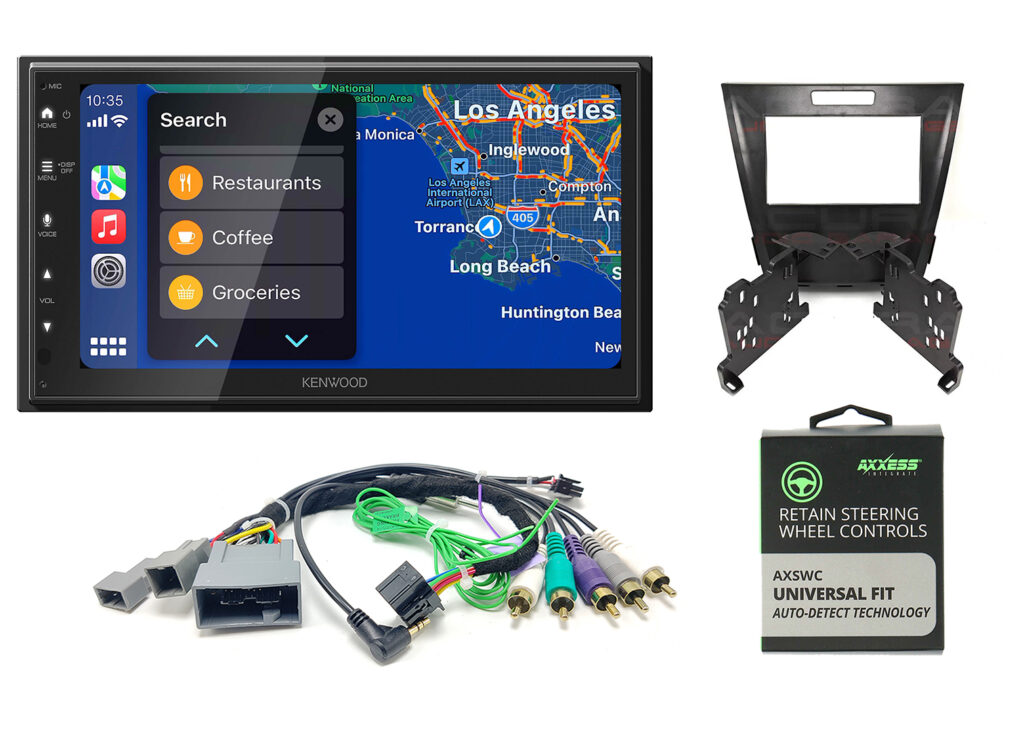 Acura TL MDX TSX Kenwood Apple CarPlay Complete Radio Kit - Mobile Max ...